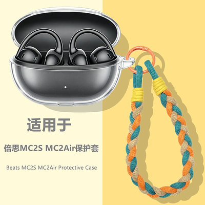 适用倍思MC2S蓝牙耳机透明保护套