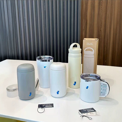 现货国内小蓝瓶系列bluebottle咖啡保温杯蓝瓶子卡特杯不锈钢杯子