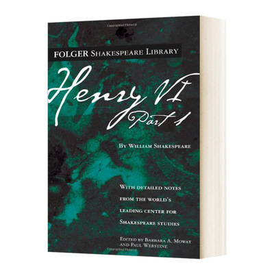 英文原版 Henry VI Part 1 亨利六世1 福尔杰莎士比亚图书馆系列 Folger Library Shakespeare 英文版 进口英语原版书籍