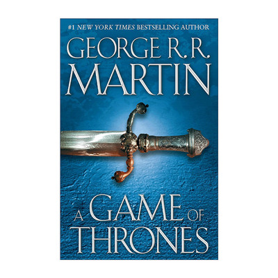 英文原版 A Game of Thrones A Song of Ice and Fire Book One 冰与火之歌1 权力的游戏 精装 George R. R. Martin 英文版