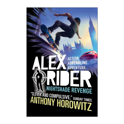 英文原版 Nightshade Revenge 暗影复仇 少年特工亚历克斯 儿童侦探推理动作冒险小说 Alex Rider 13 英文版 进口英语原版书籍