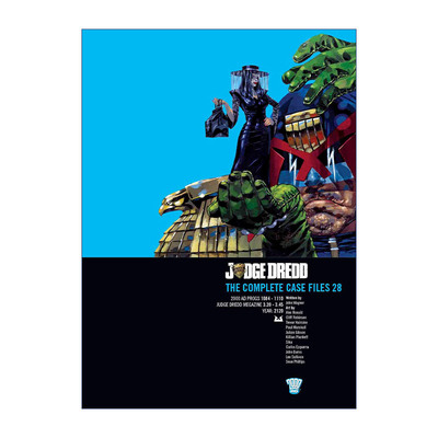 Judge Dredd Case Files 28 特警判官 漫画合集28进口原版英文书籍