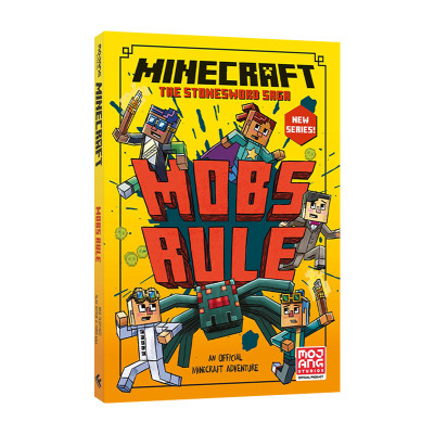 Minecraft: Stonesword Chronicles #2  我的世界 石剑传奇系列小说2进口原版英文书籍
