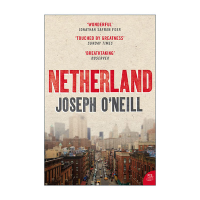 英文原版 Netherland 地之国 约瑟夫·奥尼尔小说 英文版 进口英语原版书籍