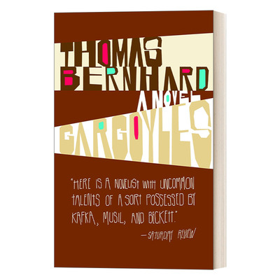 英文原版小说 Gargoyles A Novel Vintage International 石像 Thomas Bernhard托马斯·贝恩哈德 英文版 进口英语原版书籍