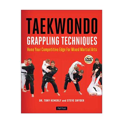英文原版 Taekwondo Grappling Techniques 跆拳道格斗技巧 练习指南 含在线教学视频 Tuttle 英文版 进口英语原版书籍