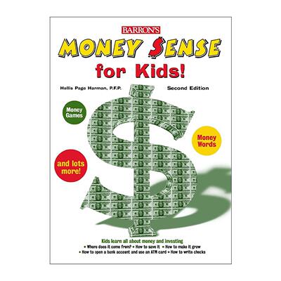 英文原版 Money Sense for Kids 孩子们的金钱意识 第二版 儿童科普百科 投资理财指南 Hollis Page Harman 进口英语原版书籍