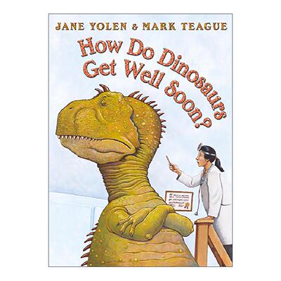 英文原版 How Do Dinosaurs Get Well Soon 恐龙生病为什么好得快 家有恐龙系列 英文版 进口英语原版书籍