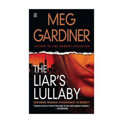 英文原版 The Liar's Lullaby Jo Beckett 03 骗子的摇篮曲 惊悚推理小说 Meg Gardiner梅格·嘉迪纳 英文版 进口英语原版书籍