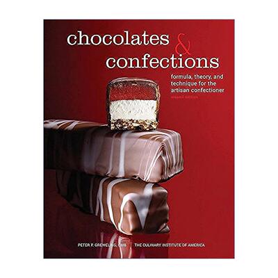 英文原版 Chocolates and Confections 巧克力和糖果 手工糖果师的配方 理论和技巧 精装第2版 英文版 进口英语原版书籍