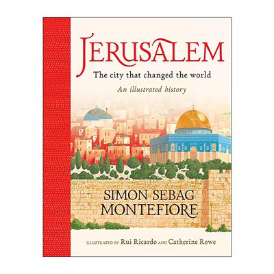 英文原版 Jerusalem 耶路撒冷三千年 西蒙·蒙蒂菲奥里 儿童人文历史科普百科 精装插图版 英文版 进口英语原版书籍