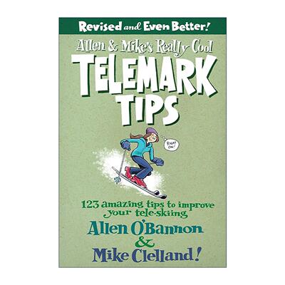 英文原版 Allen & Mike's Really Cool Telemark Tips 艾伦与迈克 进阶越野滑雪技巧 英文版 进口英语原版书籍
