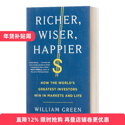 Richer, Wiser, Happier 更富有、更聪明、更快乐 精装进口原版英文书籍