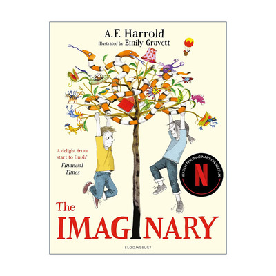 英文原版 The Imaginary 幻影 卡内基文学奖提名 凯特格林纳威得主Emily Gravett插画 英文版 进口英语原版书籍