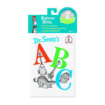 Dr. Seuss's Abc Book & Cd 苏斯博士的ABC 附CD进口原版英文书籍