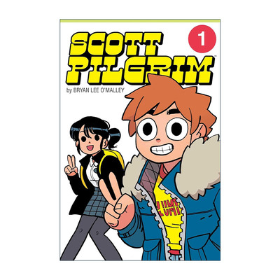 英文原版 Scott Pilgrim Color Collection Vol.1 歪小子斯科特1-2合集 彩色版漫画 英文版 进口英语原版书籍