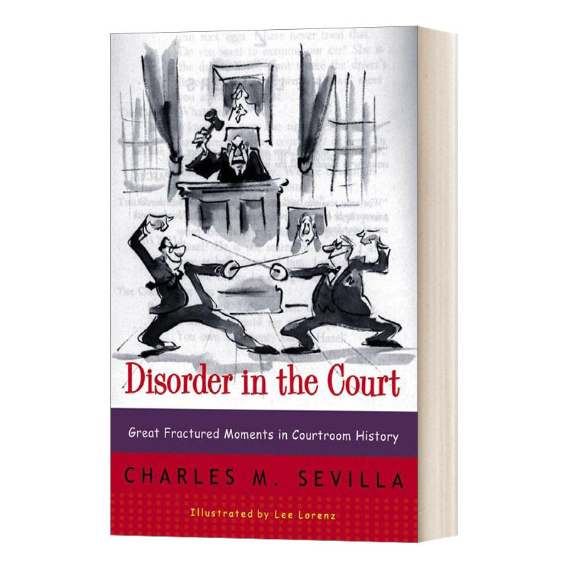 Disorder in the Court法庭上的混乱法庭历史上的重大断裂时刻进口英文原版书籍_虎窝淘