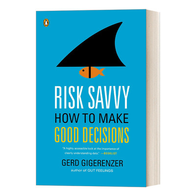 英文原版 Risk Savvy How to Make Good Decisions 风险认知 如何精准决策 Gerd Gigerenzer格尔德·吉仁泽 英文版 进口英语书籍