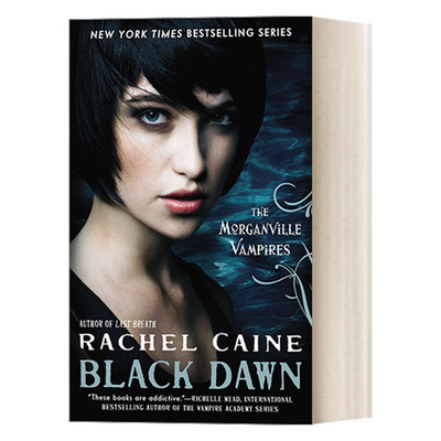 英文原版 Black Dawn Morganville Vampires 12 摩根镇吸血鬼系列12 黑色黎明 青少年奇幻浪漫小说 Rachel Caine 进口英语原版书籍