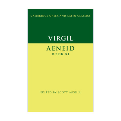 英文原版 Virgil Aeneid Book XI 维吉尔 埃涅阿斯纪 卷11 剑桥希腊拉丁语经典系列 原文加学者注释 英文版 进口英语原版书籍