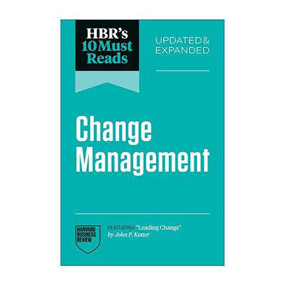 英文原版 HBR's 10 Must Reads on Change Management 哈佛商业评论管理 变革管理 更新扩充版 英文版 进口英语原版书籍