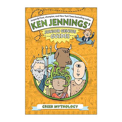 英文原版 Greek Mythology 希腊神话 活动式知识问答 Ken Jennings少年天才指南系列 英文版 进口英语原版书籍