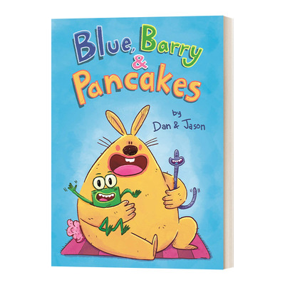 Blue, Barry and Pancakes 兔子、蠕虫和青蛙的故事1 精装儿童漫画进口原版英文书籍