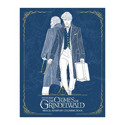 英文原版 Fantastic Beasts The Crimes of Grindelwald Magical Adventure Colouring Book 神奇动物在哪里 格林德沃之罪 涂色书
