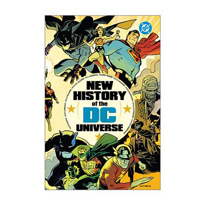 英文原版 New History of the DC Universe DC宇宙新历史 1-4册合集漫画 Mark Waid 精装 英文版 进口英语原版书籍