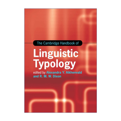 英文原版 The Cambridge Handbook of Linguistic Typology 剑桥语言类型学手册 剑桥语言与语言学手册系列 英文版 进口英语书籍
