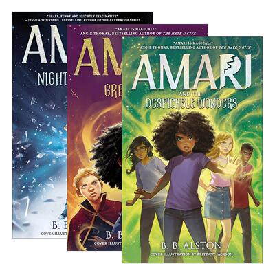 英文原版 Amari 阿玛瑞系列3册 黑夜兄弟 伟大游戏 英文版 进口英语原版书籍