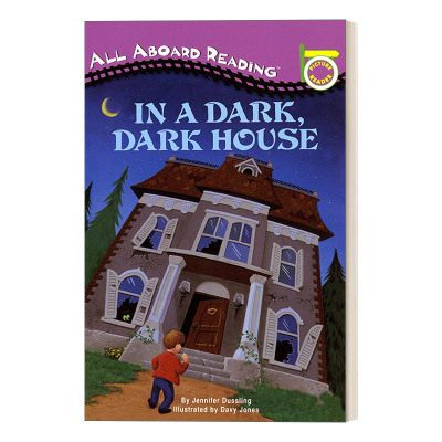 In a Dark, Dark House汪培珽一阶 All Aboard Reading系列进口原版英文书籍