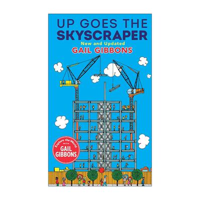 英文原版 Up Goes the Skyscraper New & Updated 摩天大楼拔地而起 儿童建筑科普百科绘本 盖尔吉本斯 英文版 进口英语原版书籍