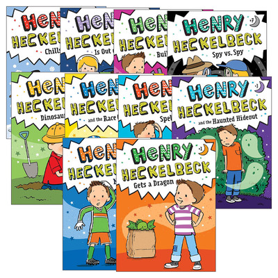 英文原版 Henry Heckelbeck 亨利·赫克贝克系列1-10册 儿童章节桥梁书 英文版 进口英语原版书籍