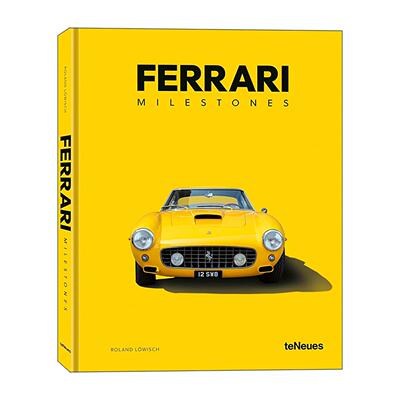 英文原版 Ferrari Milestones 疾速里程碑 法拉利 汽车精装画册 英文版 进口英语原版书籍