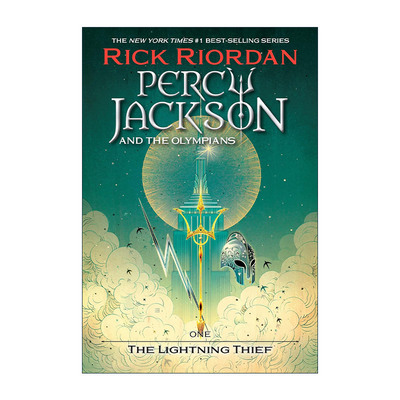 英文原版 Percy Jackson and the Olympians 01 the Lightning Thief 波西杰克逊与奥林匹斯1 神火之盗 Rick Riordan 英文版