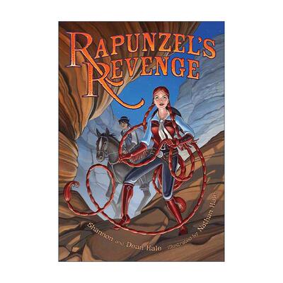 英文原版 Rapunzel's Revenge 长发公主复仇记 青少年冒险漫画 纽伯瑞奖作家Shannon Hale 英文版 进口英语原版书籍