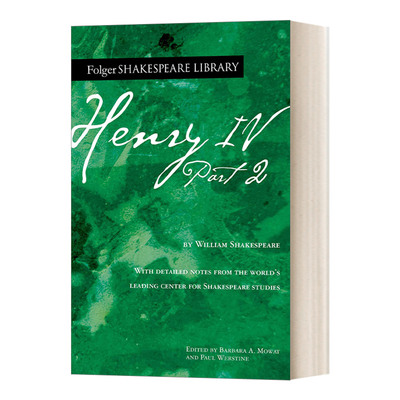 英文原版 Henry IV Part 2 亨利四世2 Folger Shakespeare Library 福尔杰·莎士比亚图书馆系列 英文版 进口英语原版书籍