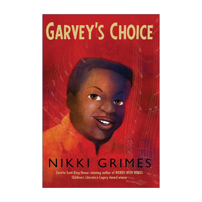 英文原版 Garvey's Choice 加维的选择 儿童小说 音乐 欺凌 普林兹奖得主Nikki Grimes 英文版 进口英语原版书籍