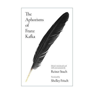 英文原版 The Aphorisms of Franz Kafka 弗兰兹·卡夫卡的箴言 格言集 变形记 文学批评 精装 英文版 进口英语原版书籍