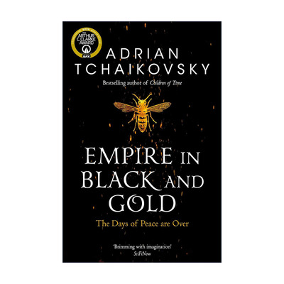 英文原版 Empire in Black and Gold 黑金旗帜的帝国 奇幻小说 Adrian Tchaikovsky 昆虫帝国系列 英文版 进口英语原版书籍