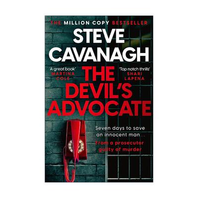 英文原版 The Devil's Advocate 恶魔的代言人 艾迪弗林系列 英文版 进口英语原版书籍