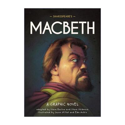 英文原版 Classics in Graphics Shakespeare's Macbeth 莎士比亚漫画版 麦克白 儿童图像小说 英文版 进口英语原版书籍