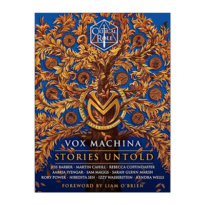 英文原版 Critical Role Vox Machina--Stories Untold 关键角色 机械之声的传奇 奇幻小说 英文版 进口英语原版书籍