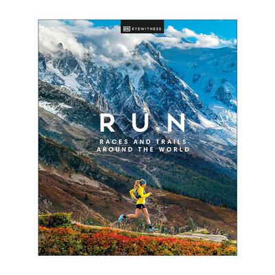 英文原版 Run Races and Trails Around the World 跑步 世界各地的比赛和小径 DK科学百科精装 英文版 进口英语原版书籍