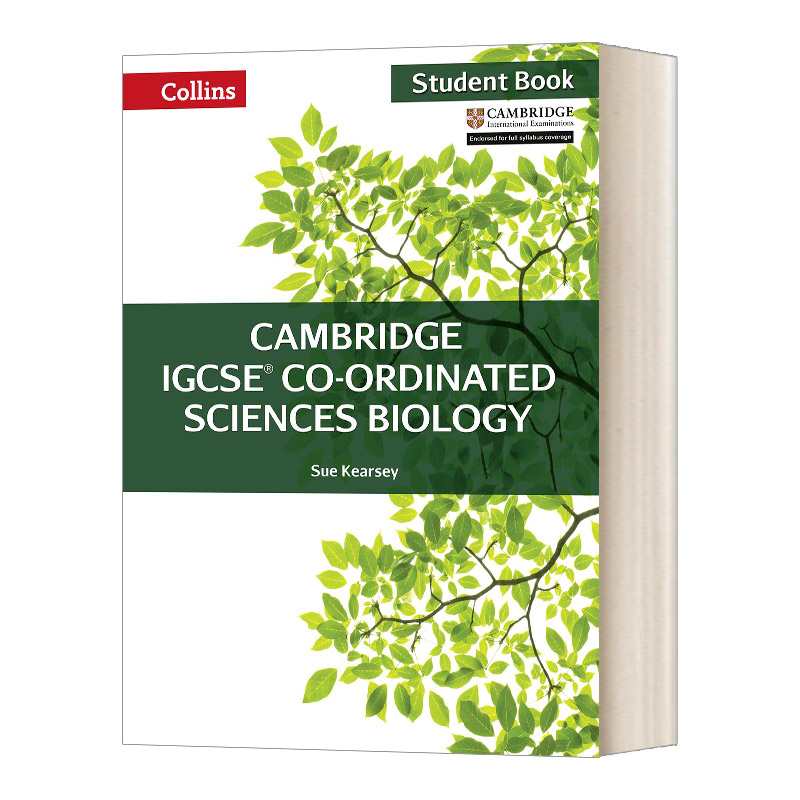 英文原版 Cambridge IGCSE Co-ordinated Sciences Biology Student's Book柯林斯剑桥 ...