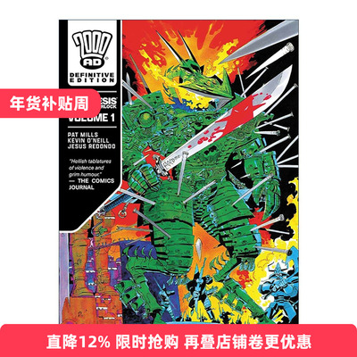 英文原版 Nemesis the Warlock - the Definitive Edition volume 1 复仇术士涅墨西斯卷一 英文版 进口英语原版书籍