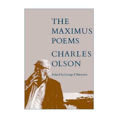 英文原版 The Maximus Poems 马克西姆斯诗篇 黑山派开山鼻祖Charles Olson查尔斯·奥尔森诗歌 英文版 进口英语原版书籍