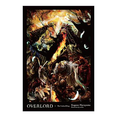 英文原版 Overlord  Vol. 1 (light Novel) The Undead King 不死者之王 奇幻冒险小说精装 英文版 进口英语原版书籍