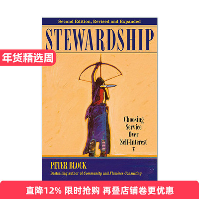 英文原版 Stewardship 管理宝典 服务至上 企业管理 Peter Block 英文版 进口英语原版书籍